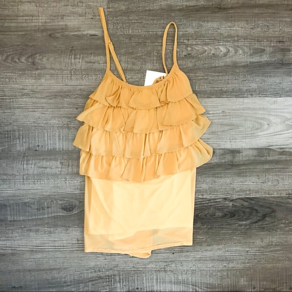 Modcloth | Tops | Nwt Modcloth Mustard Yellow Tank Top | Poshmark